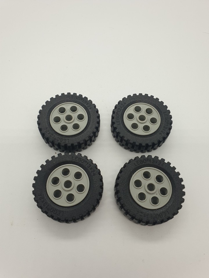 LEGO 4 x tire rim old light gray light gray wheel 13x24 tire 2695c01 | eBay