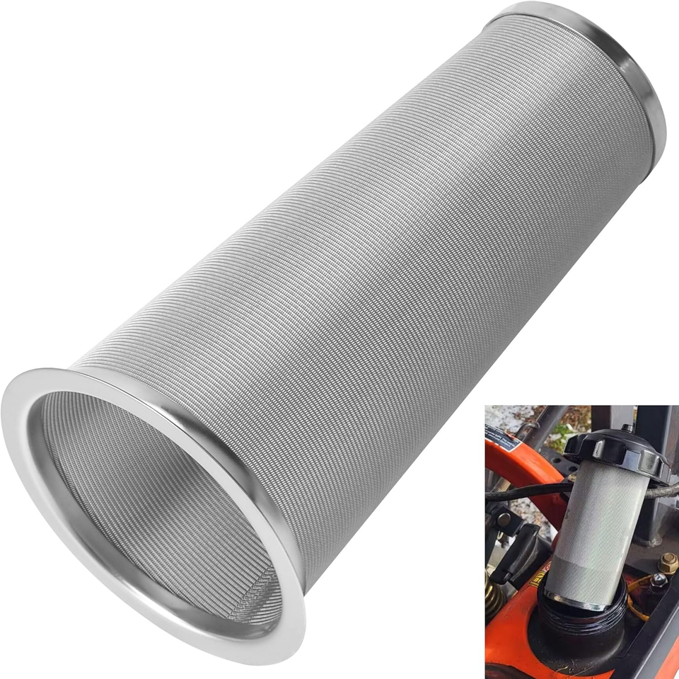 304 Stainless Steel Cone Shaped Fuel Tank Filter Strainer Compatible ...