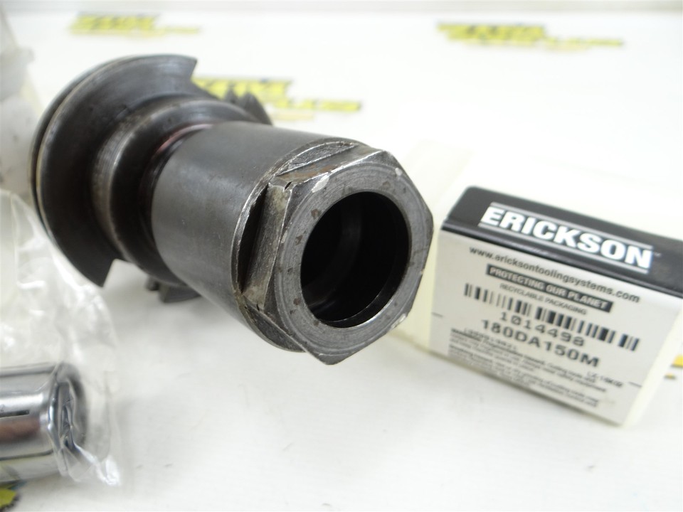 PARLEC CAT40 DA180 COLLET CHUCK + 5 NEW ERICKSON COLLETS 3/8" 7/6" & 15MM | eBay