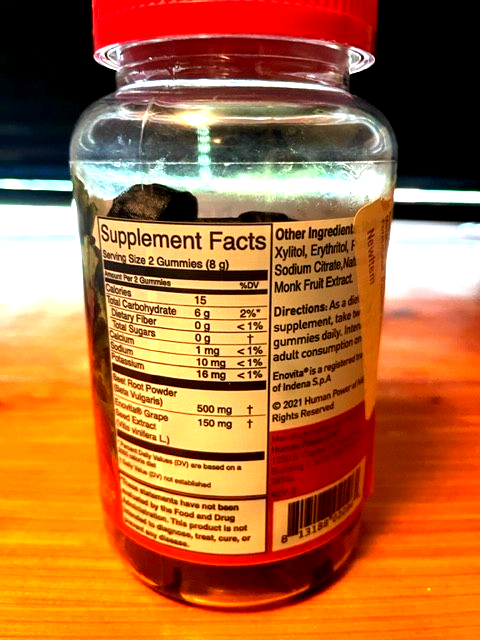 superbeets circulation gummies, sugar free, pomegranate berry flavor | eBay