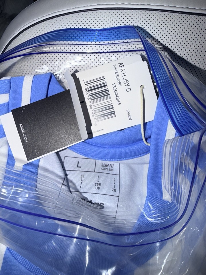 Adidas Mens Large Lionel Messi Argentina 10 2024 Home Jersey IP8409 New ...