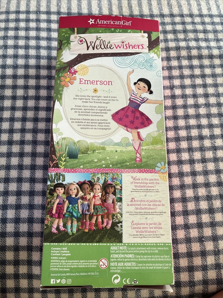 American Girl WellieWishers Emerson Doll Original version 14.5 Inch | eBay