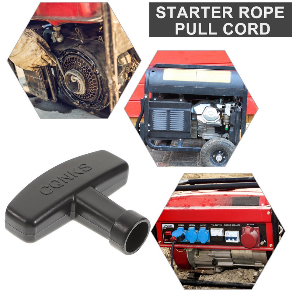 4 Sets Garage Door Pull Cord Starter Rope Handle Gas Engine Generator ...