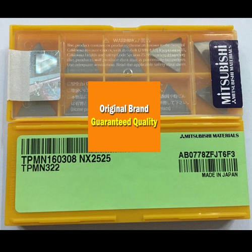 10PCS in BOX Original MITSUBISHI TPMN160308 NX2525 TPMN322 Carbide ...