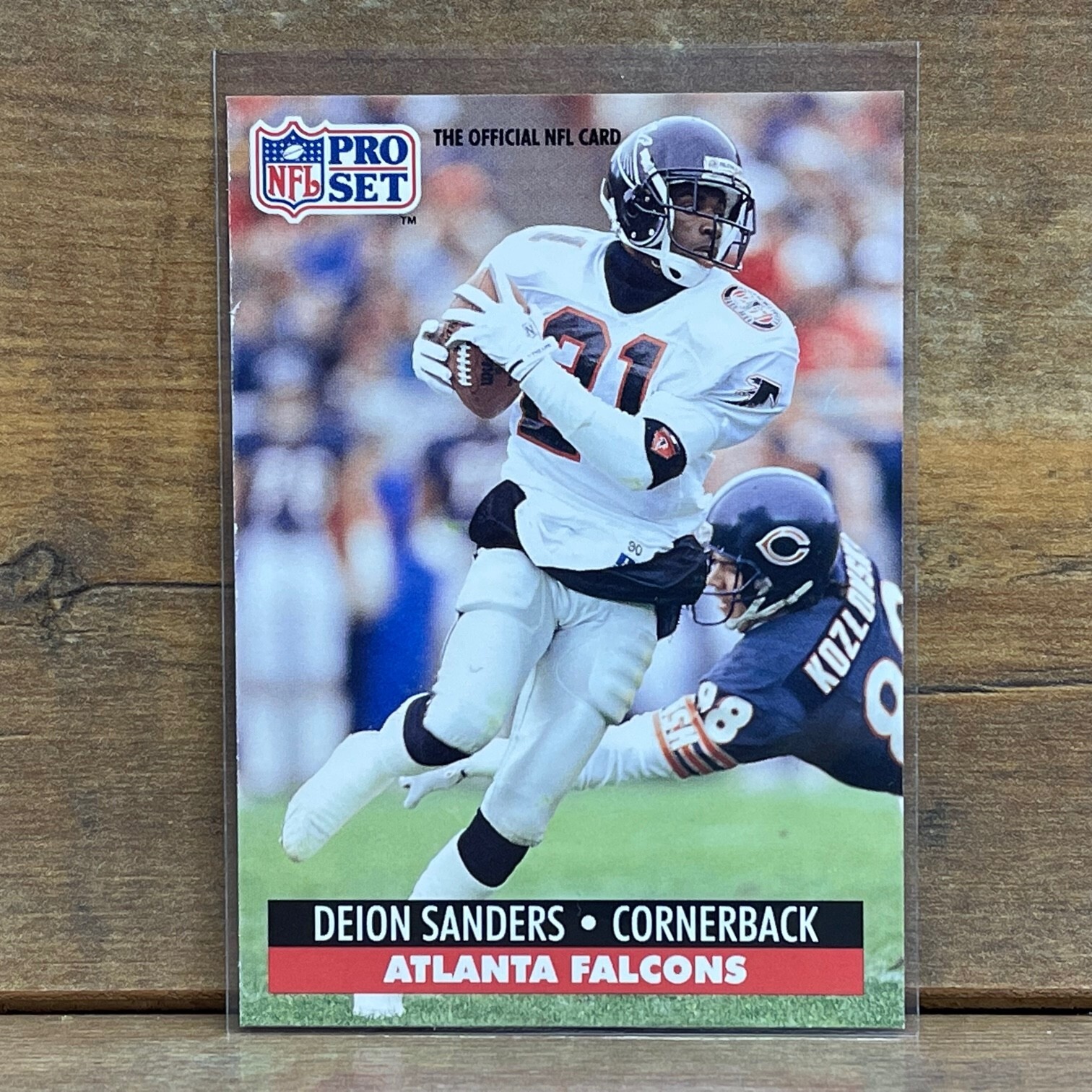1991 Pro Set Football Card #98 Deion Sanders Atlanta Falcons HOF PRIME ...