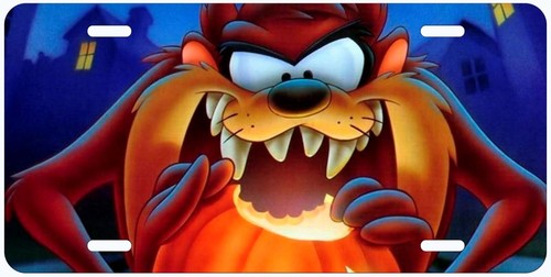 Halloween Taz Aluminum Car Tag Novelty License Plate | eBay