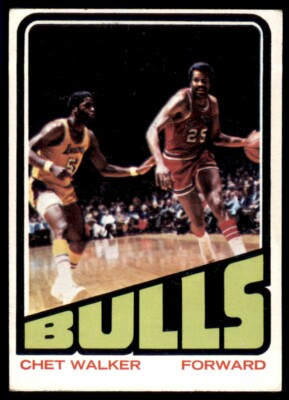 1972-73 Topps Basketball Chet Walker Chicago Bulls #152 | eBay