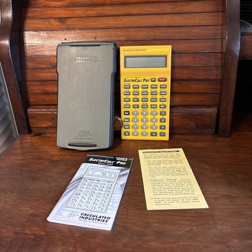 Calculated Industries ElectriCalc Pro Calculator 5060 Calc Construction ...