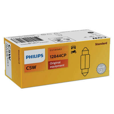 10 X C5W Philips Lamp 12V 5W SV8, 5 Soffitte Vison Bulb | eBay Australia