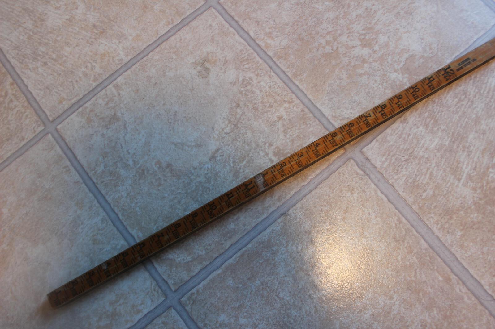 Vintage 48" ALABAMA GAGE STICK Advertising Diltz Equipment Sales ...