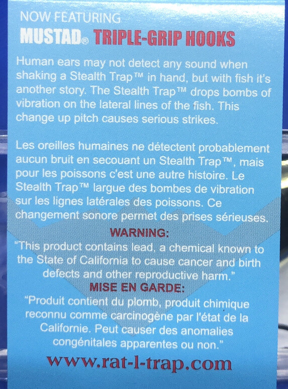 Bill Lewis Stealth Rat-L-Trap Sexy West Shad 3” 1/2oz DISCONTINUED ...