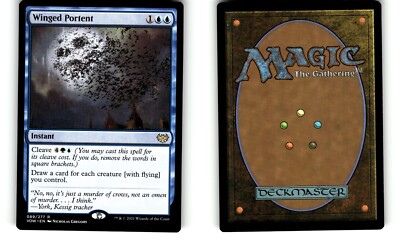 MTG Innistrad: Crimson Vow Winged Portent VOW 089/277 R NM/MT | eBay