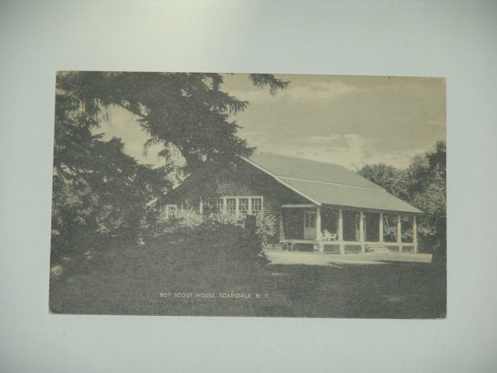 scout postcard - Boy Scout House Scarsdale NY | eBay