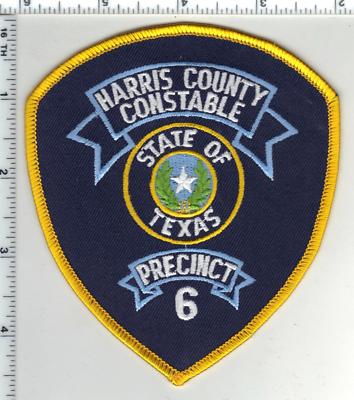 Harris County Constable (Texas) 3rd Issue Precinct 6 Shoulder Patch | eBay