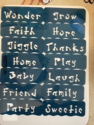 14 NEW Fiskars Shape Template Set Ultra Shapexpress Die Cut Machine ...