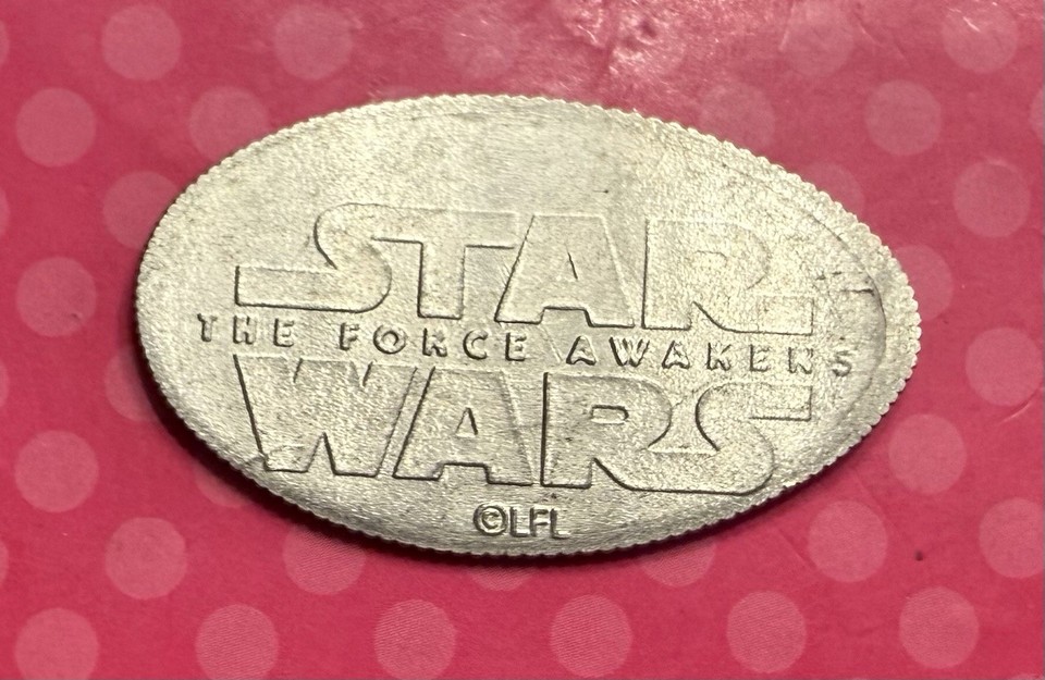 Rey Star Wars Disney Disneyland DL0634 Elongated Pressed Quarter not ...
