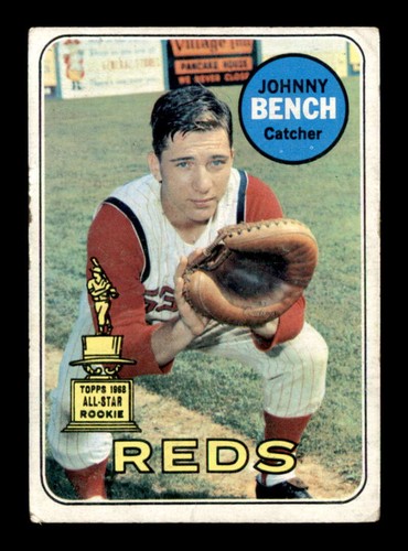 1969 Topps #95 Johnny Bench G/VG X2973646 | eBay