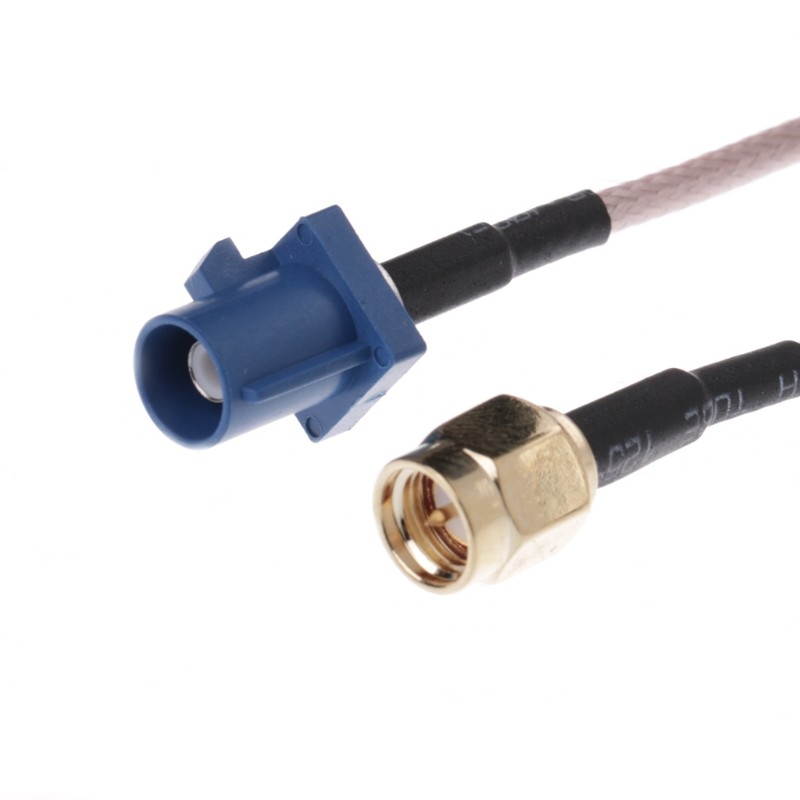 Male Pin to SMA Plug Fakra C Adapter Plug to SMA Extension Cord RG316 ...