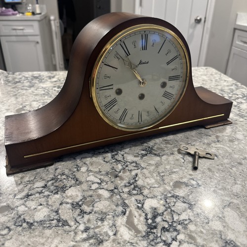 W. Haid 78 Westminster Mantle Chime Clock West Germany Model 340-020 2 ...