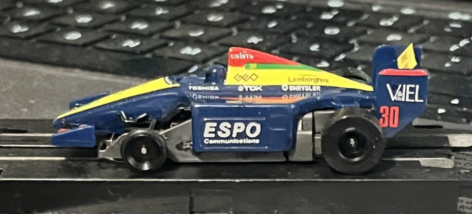 Wizzard Super G-Plus Cahssis with AFX F-1 Body HO Slot Car | eBay