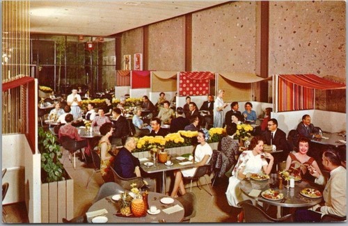NUT TREE RESTAURANT Vacaville, California Postcard "Western Dining ...