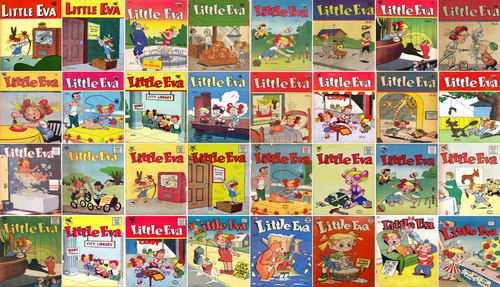 1950's Little Eva Comic Book Package - 33 eBooks on CD | eBay