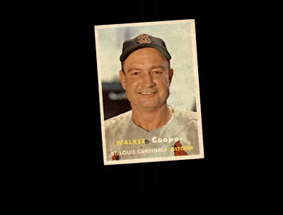 1957 Topps 380 Walker Cooper EX-MT #D1,014501 | eBay