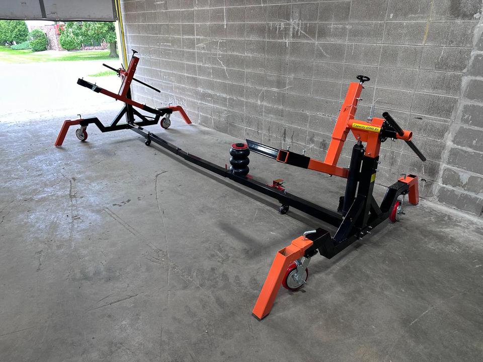 Auto Hydraulic Car Rotisserie Automotive Car Twirler 4500 lbs. Capacity ...