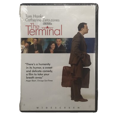 The Terminal (DVD, 2004, Dreamworks, Widescreen) Tom Hanks BRAND NEW ...