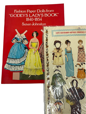 1840-1854 Fashion Paper Dolls Godey Lady Book by Susan Johnson | eBay