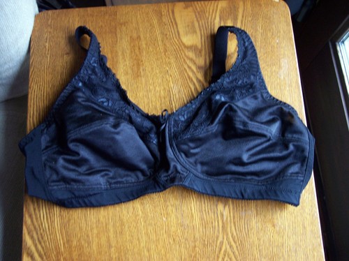 Mastectomy Bras 40 C Black 4 Hooks | eBay