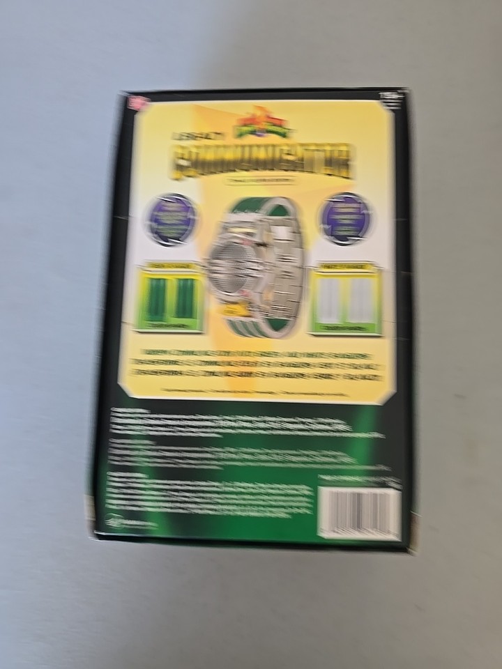 Power Rangers Legacy Communicator Tommy 2016 Toys R Us Green White ...