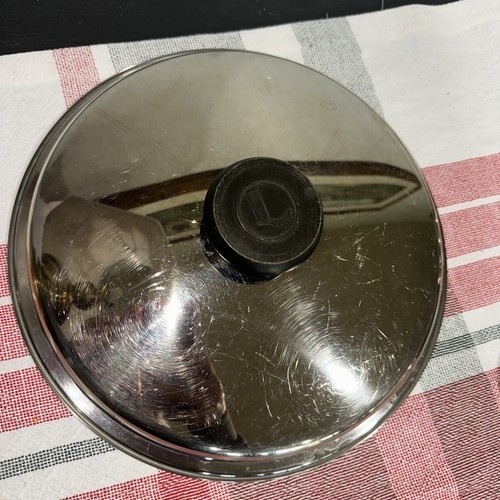 LIFETIME STAINLESS STEEL COOKWARE LARGE REPLACEMENT LID - 10 3/4" - | eBay