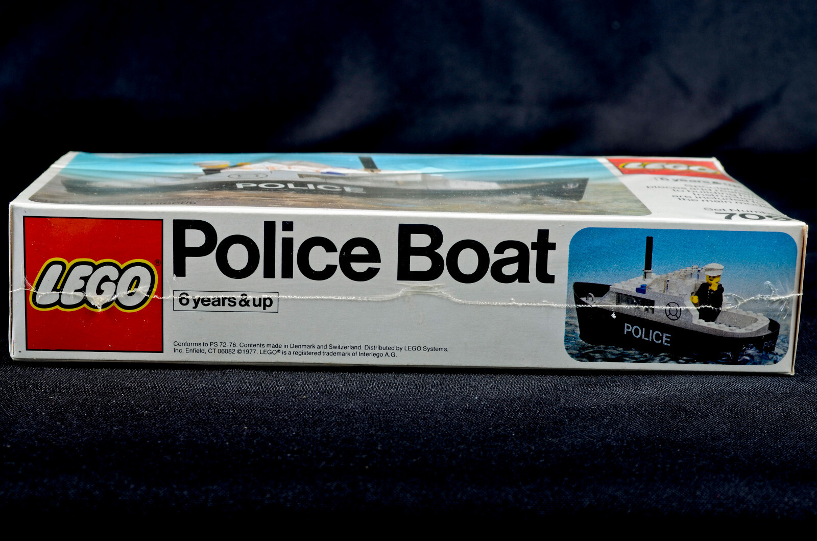 Rare SEALED BOX Vintage 1977 LEGO 709 Police Boat. New-old-stock [NOS ...