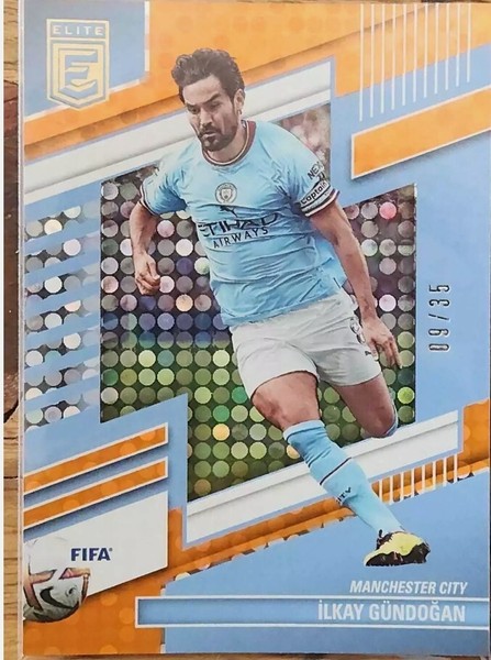 2022-23 Panini Donruss Elite FIFA - Orange Disco #135 Ilkay Gundogan ...