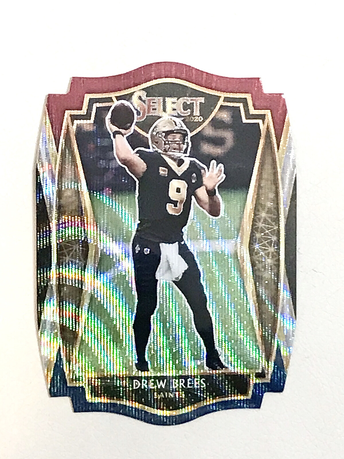 2020 Panini Select - Premier Level Tri-Color Prizm #114 Drew Brees /199 ...