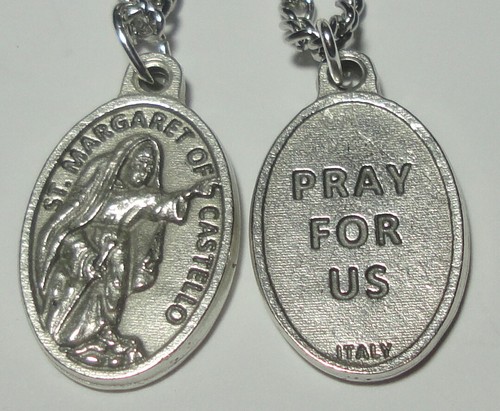 St Margaret of Castello Holy Medal on Chain - Disabled, Bind People ...