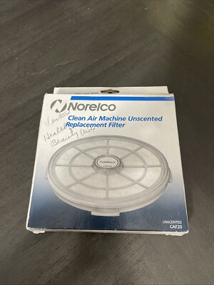 NORELCO Clean Air Machine Unscented Replacement Filters ) CAF20 | eBay