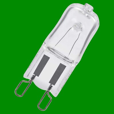 8x 33W Halogen G9 Clear Capsule Dimmable UV Stop Light Bulbs Energy ...