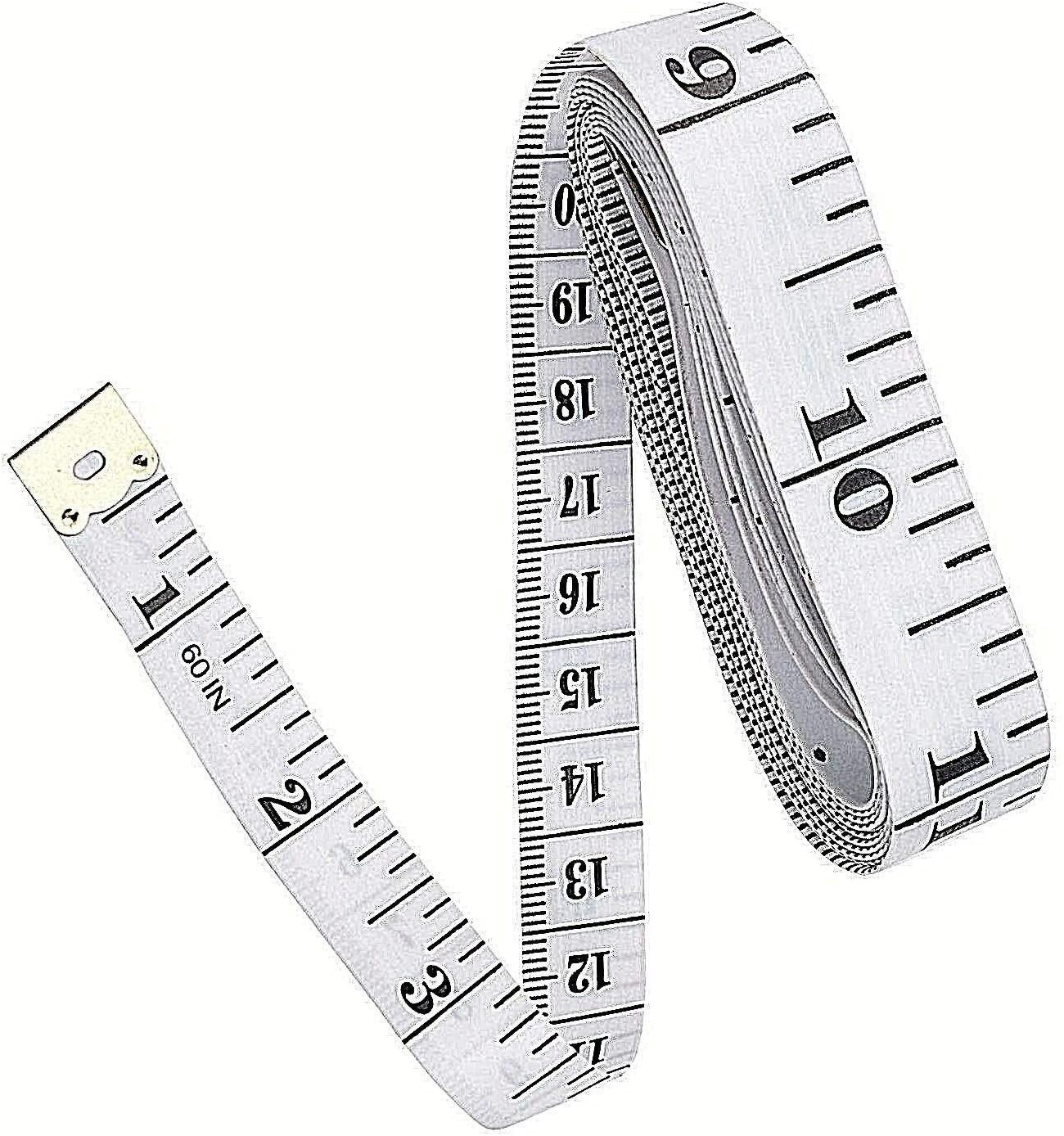 Measuring Body Tape Waist Dress Tailor Measure Sewing Tape White Ruler ...