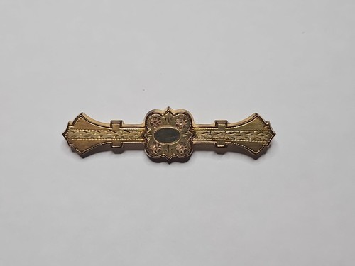 Vintage Victorian-Era Replica Bar Pin/Brooch, Gold Tone | eBay