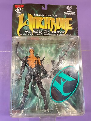 Kenneth Irons Witchblade Action Figure Clayburn Moore Top Cow Sealed ...