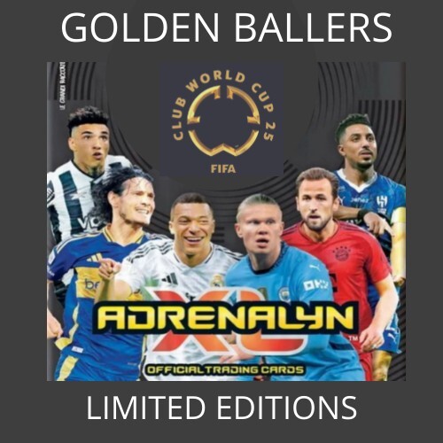 FIFA Club World Cup PANINI Adrenalyn XL 2025 Card Collection - GOLDEN ...