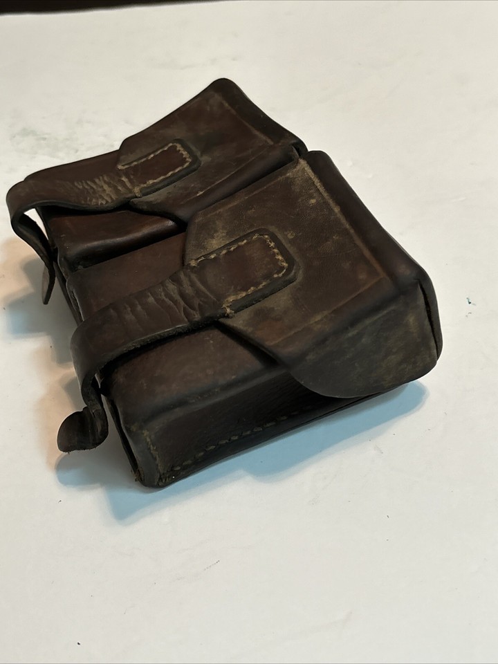 Yugo Yugoslavian Military M24 M48 Mauser 8mm Dual Cell Leather Ammo ...