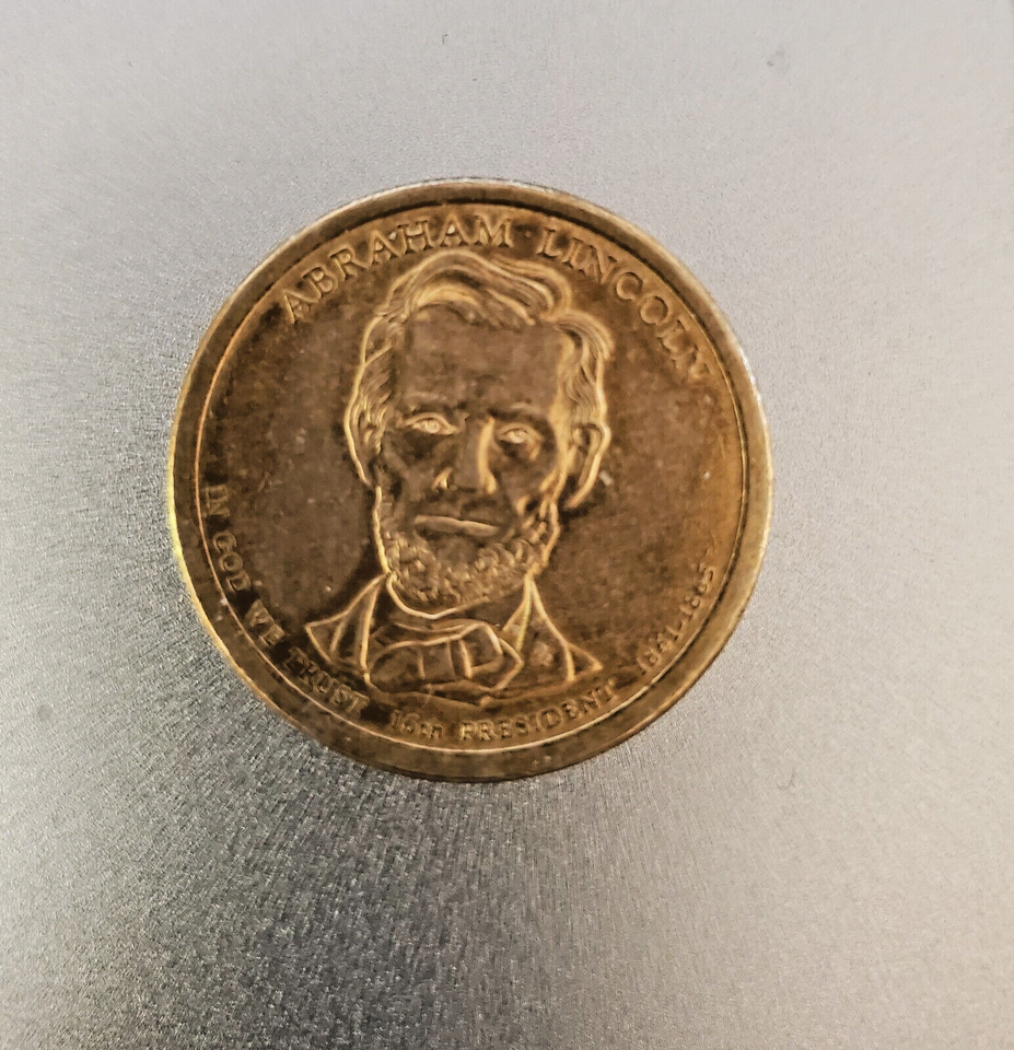 2010 D RARE ABRAHAM LINCOLN DOLLAR GOLD COIN 1861-1865 | eBay