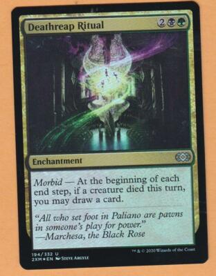 MTG: Double Masters: Foil: Deathreap Ritual | eBay