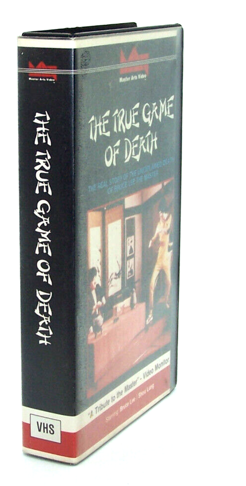 The True Game Of Death 1979 VHS Master Arts Video VHS Bruce Lee - Rare ...