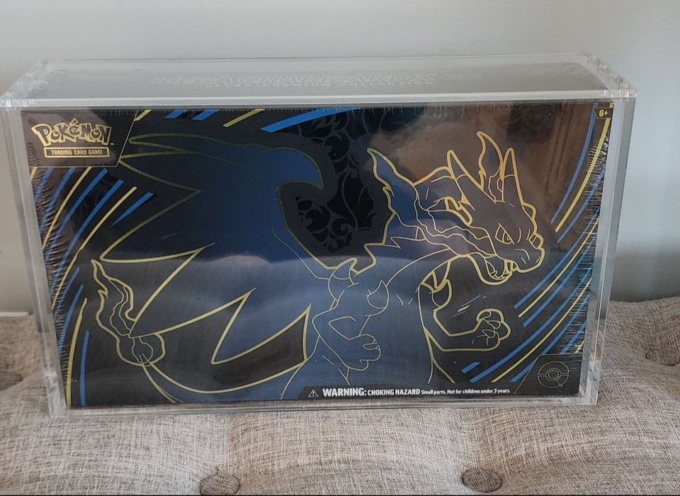 Pokémon 151 Upc ACRYLIC CASE MEGA X UPC ACRYLIC CASE 4 MAGNETS 🧲 | eBay