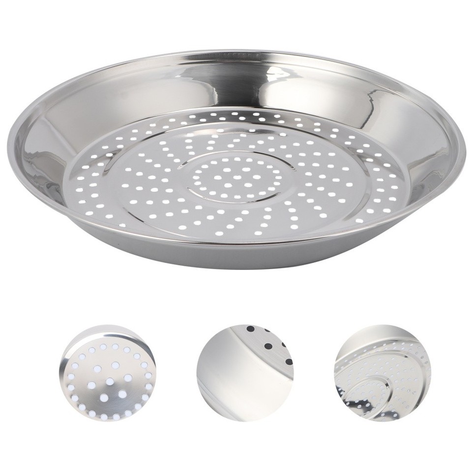 Steaming Rack with Holes Cookware Wok Steamer Stainless Insert for ...