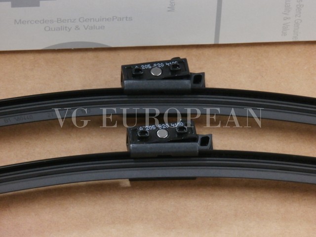 Genuine Mercedes-Benz Windshield Wiper Blade 2058205700 Set of 2 for ...